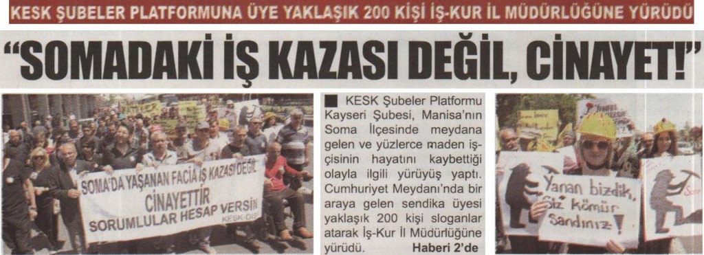 Kayseri Yeni Haber – DİSK